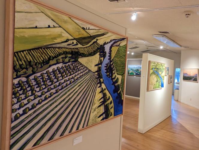 Artist creates abstract views of Valley ag at KAC exhibit ...