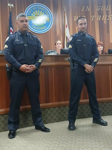 Hanford Police Department adds an officer, promotes two to sergeant ...