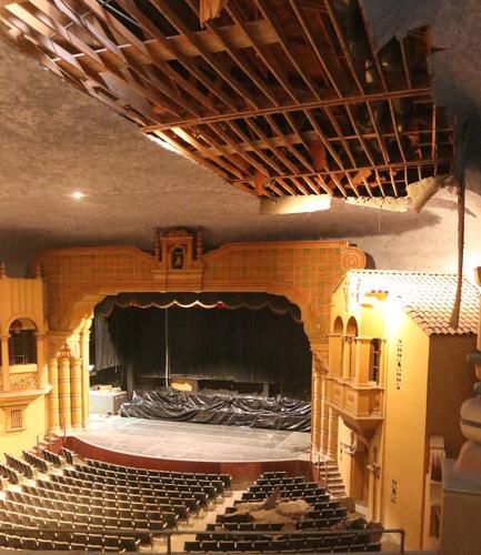Hanford Fox renovation begins after ceiling collapse | Local News ...