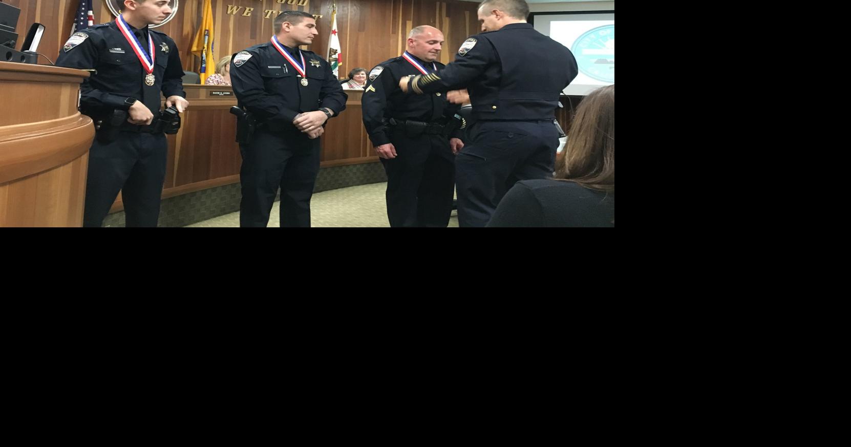 Hanford Police officers recognized at Council meeting | Local News ...