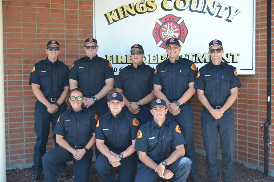 Kings County Fire Department receives 8 new recruits | Local News ...