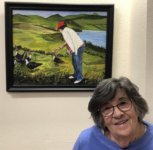 Maria Simoes' art show depicts two homes — Hanford and the Azore ...