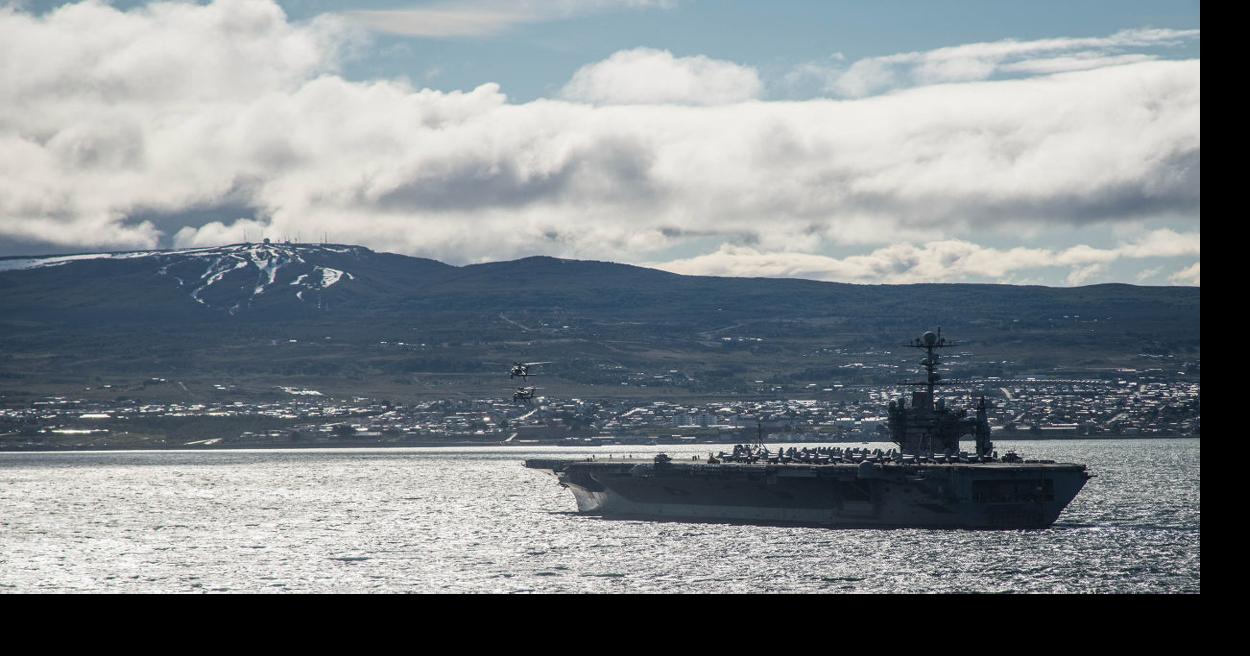 USS George Washington navigates Strait of Magellan | Archives ...