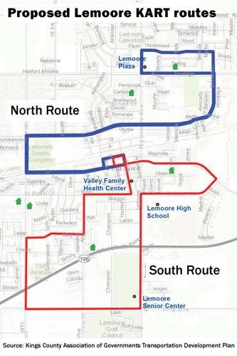 KART to add two new bus routes to Lemoore | Local News ...