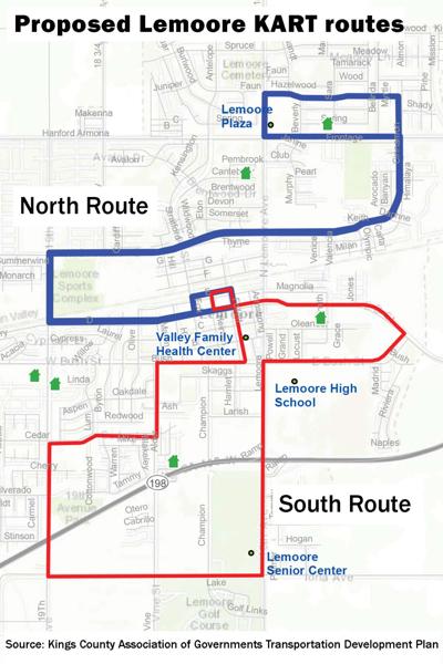 KART to add two new bus routes to Lemoore | Local News ...