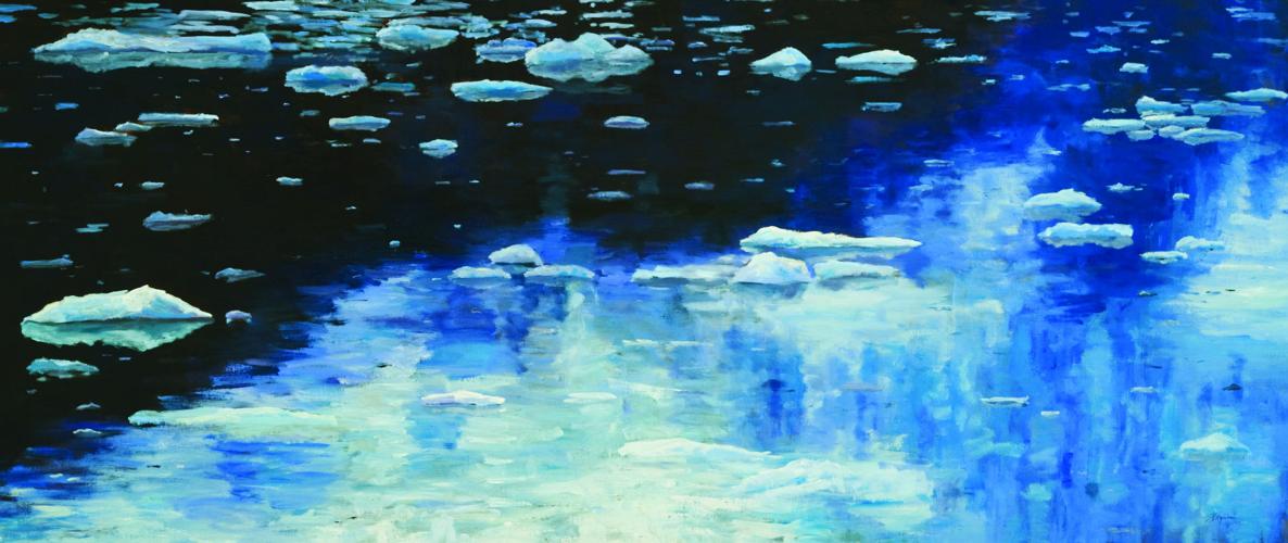 Glacial images: Sukey Bryan's exhibit opens soon at Kings Art Center ...