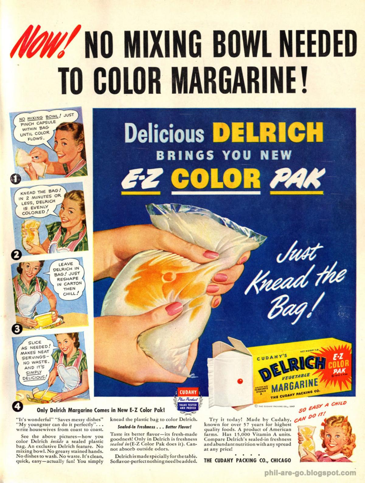 Remember When: We colored our own margarine | Hanford Sentinel ...