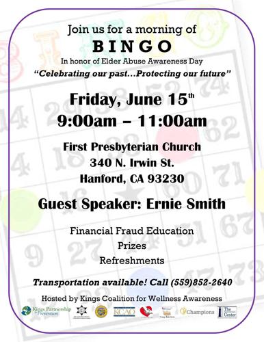 Financial Fraud Bingo on Friday | Local News | hanfordsentinel.com