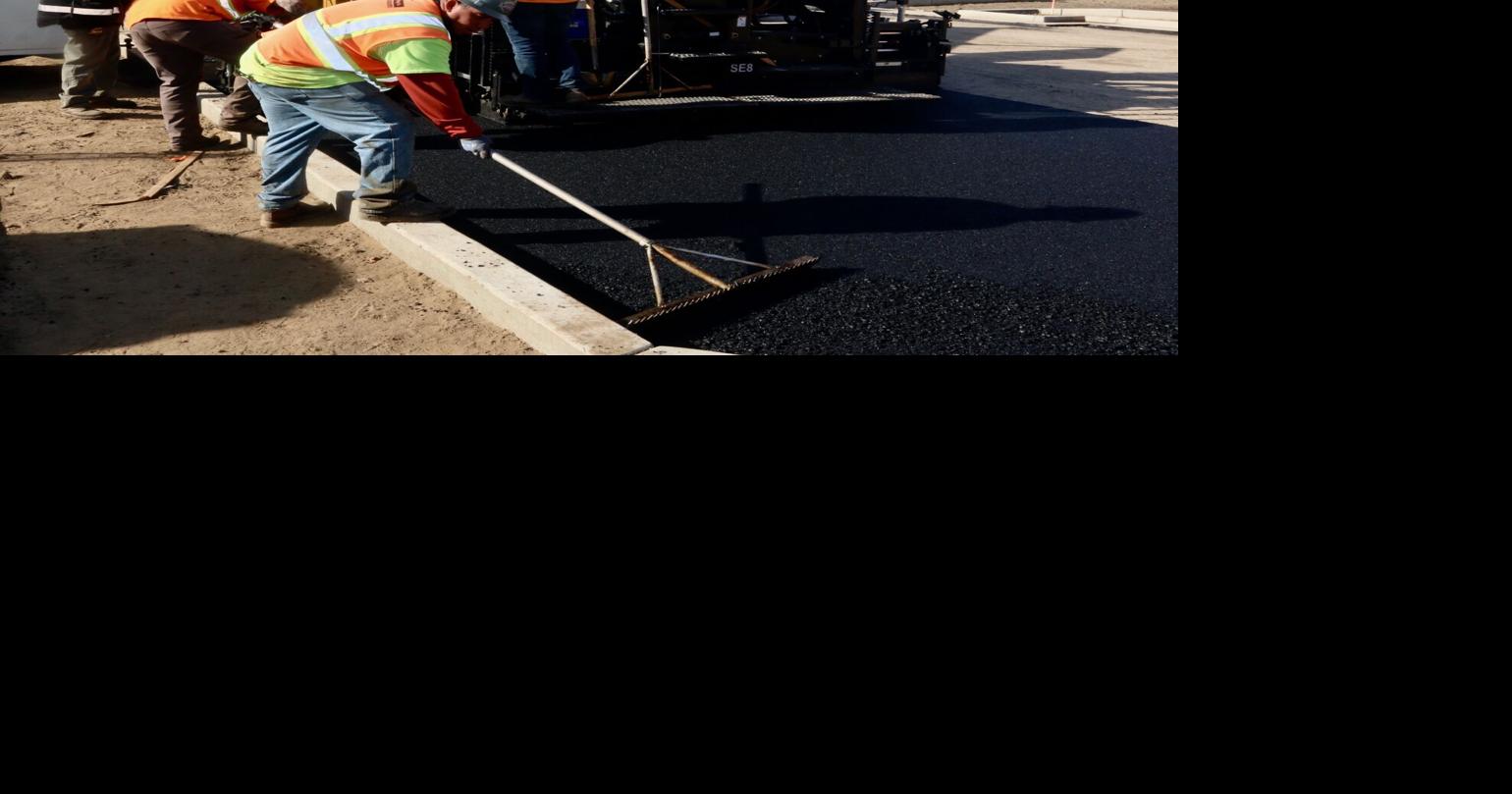 New Hanford Police Department parking lot to hold up to 50 vehicles ...