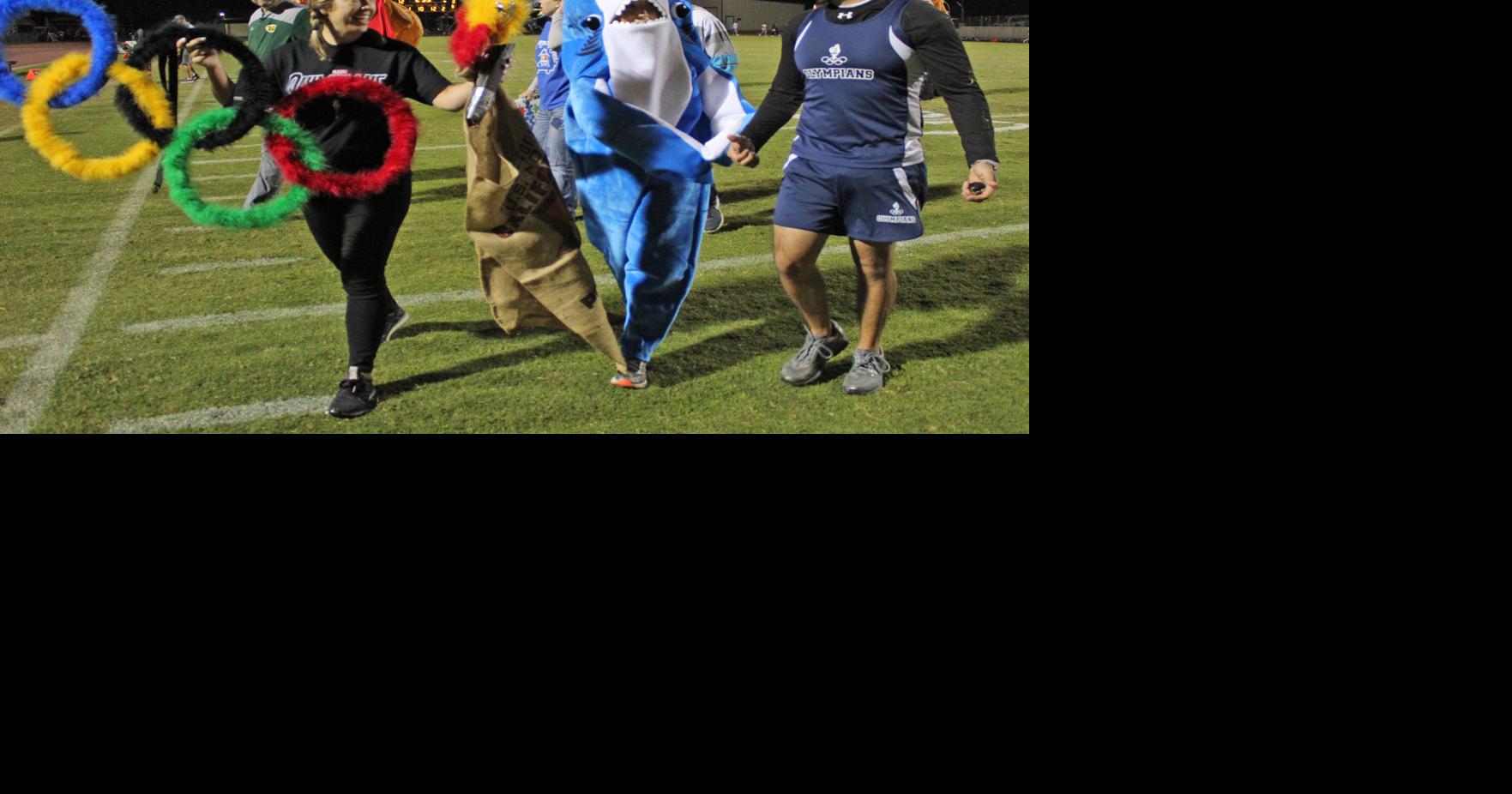 Mascot race highlights 'One Book' program | Hanford Sentinel ...