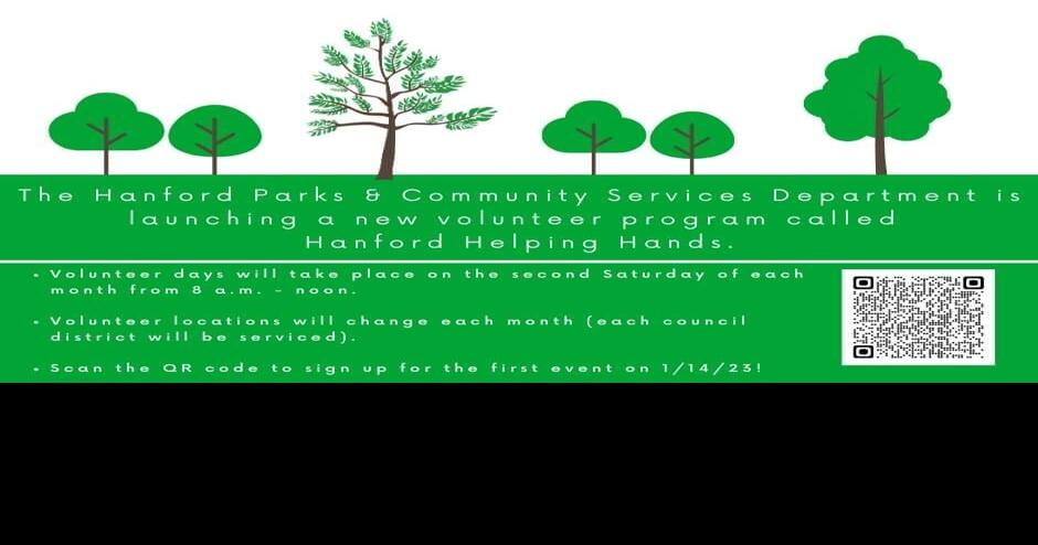 Hanford Parks and Recreation seeks a 'helping hand' | Local News ...