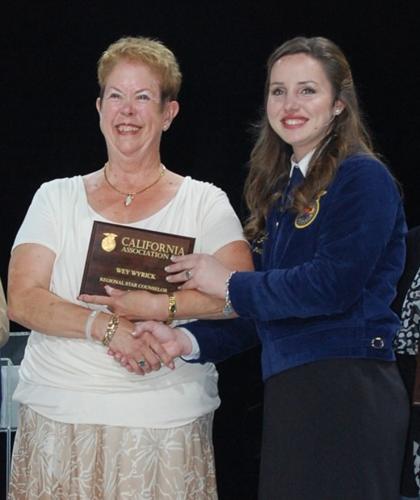 Lemoore High counselor receives state FFA award | Lifestyles ...