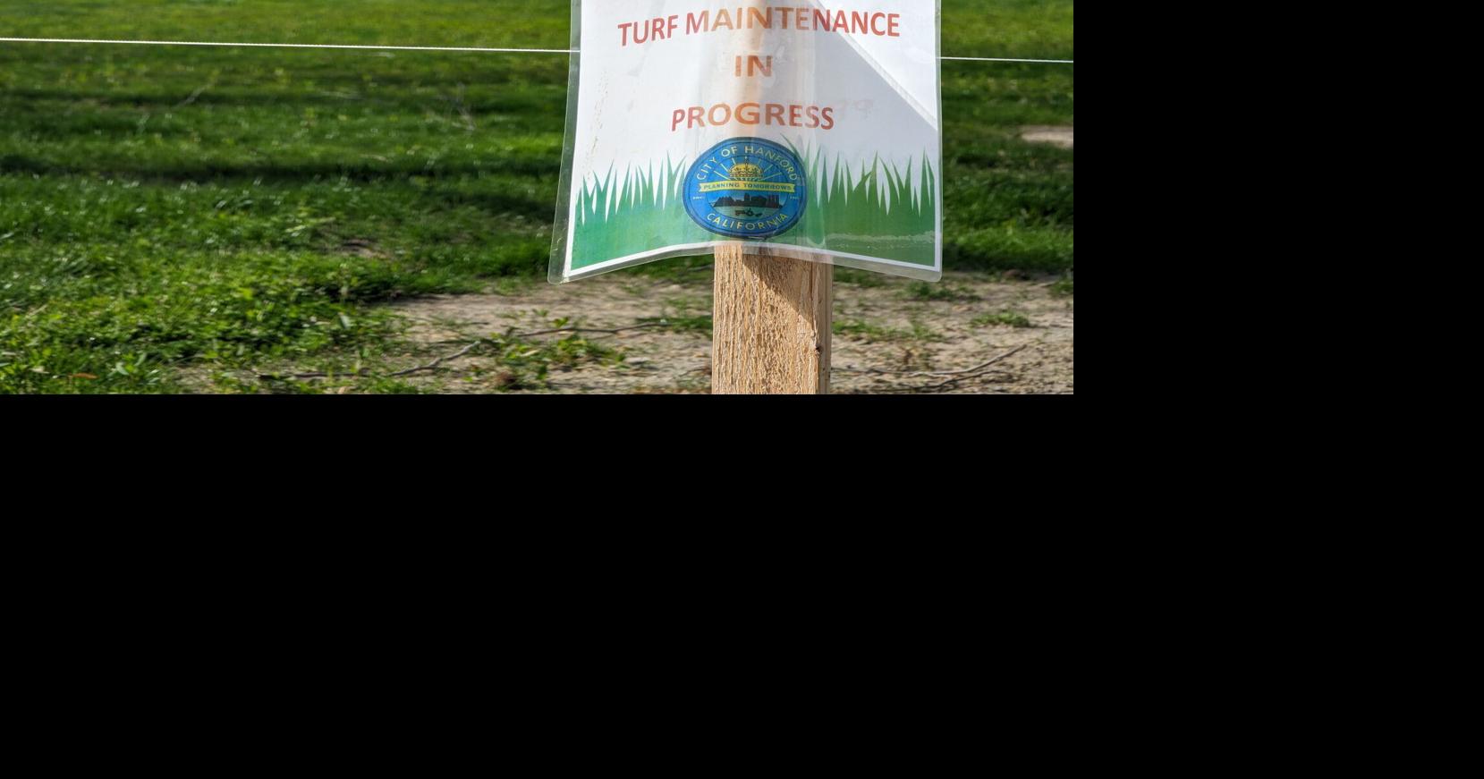 Hanford Civic Park turf remains off limits for ongoing maintenance ...
