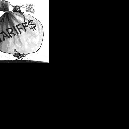 Editorial Cartoon: Tariffs | | hanfordsentinel.com