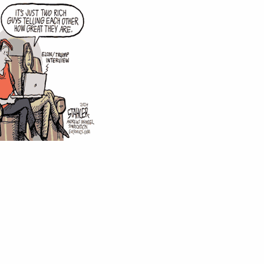 Editorial Cartoon: Just two rich guys | | hanfordsentinel.com