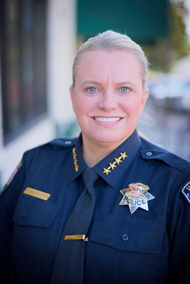 Stephanie Huddleston named new Hanford Police Chief | Politics ...