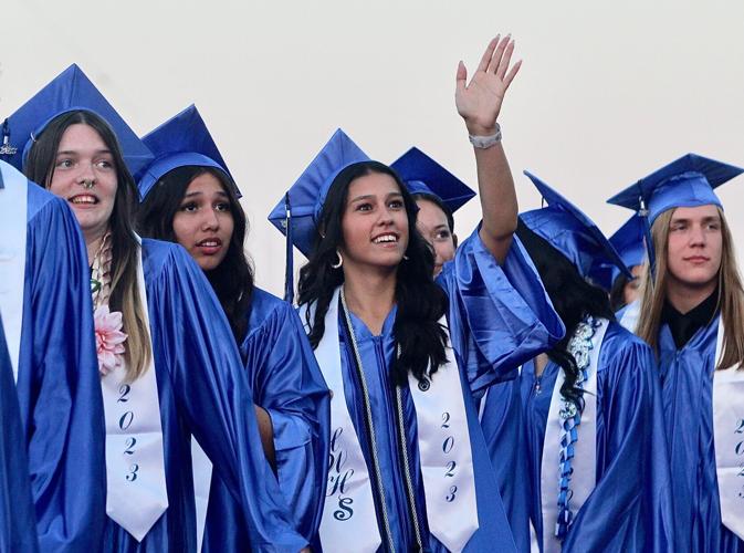 Hanford West graduates with Lemoore Naval Air Station flyover in a ...