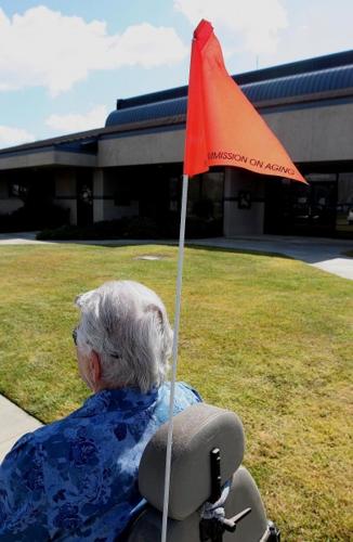 Flags help wheelchair users become more visible | Local News ...