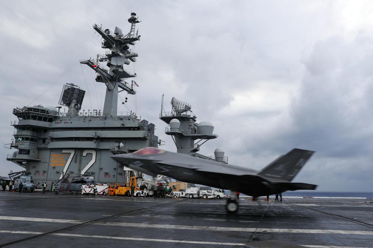 Into the fold: F-35C carrier qualifications aboard Lincoln | The ...