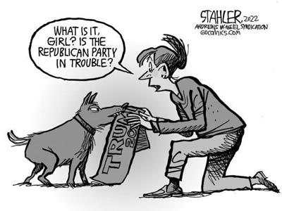 Editorial Cartoon: Trouble | | hanfordsentinel.com