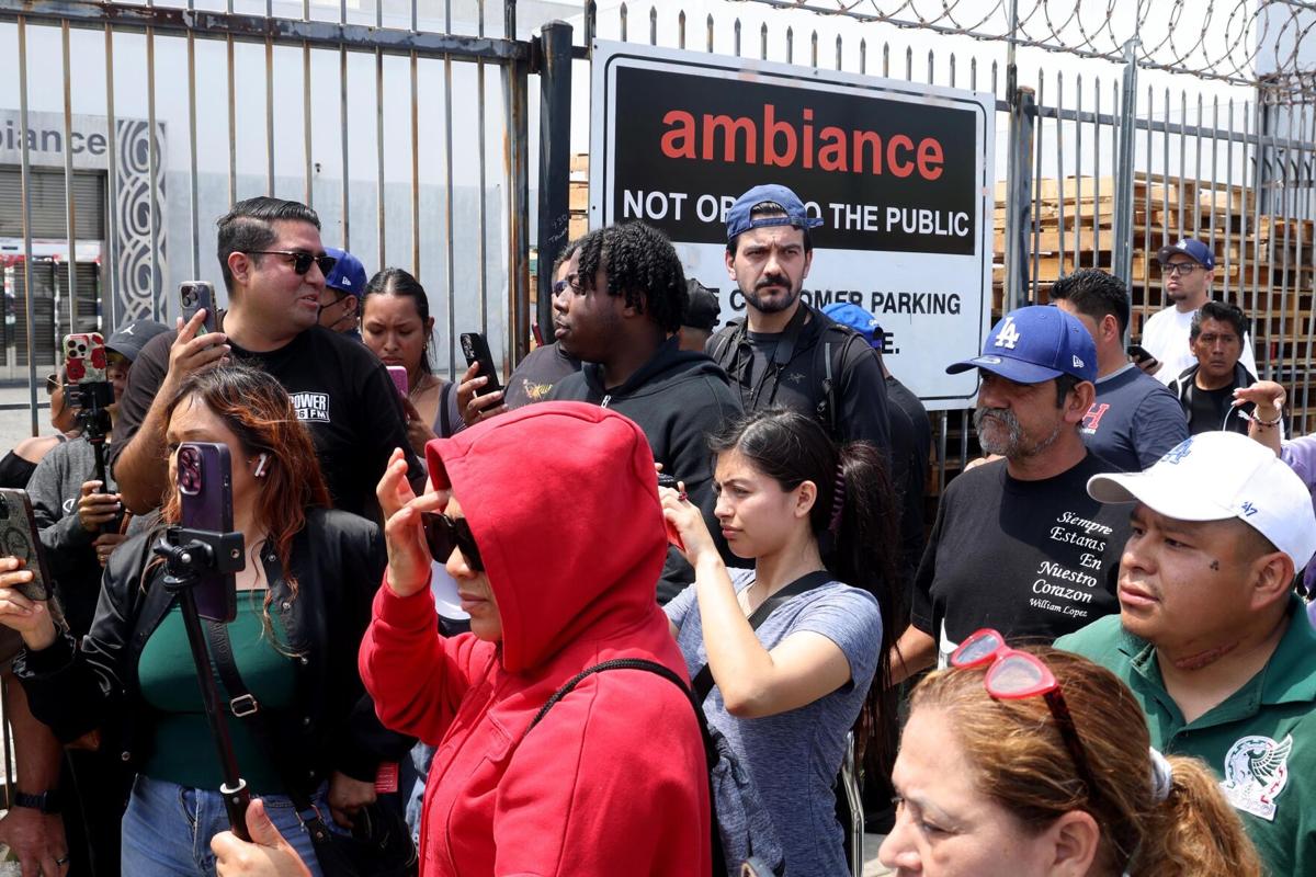 A year after LA worksite immigration raid at fashion company, former ...