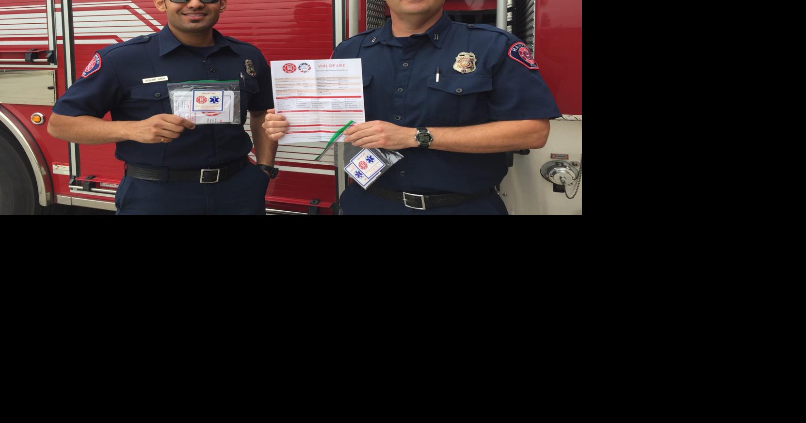 Hanford Fire Department to save lives with Vial of Life | Local News ...