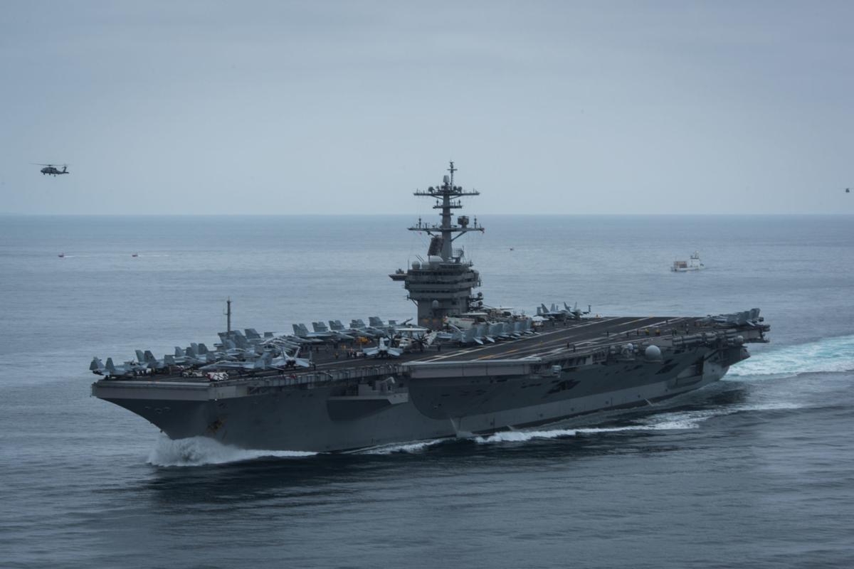 Theodore Roosevelt Carrier Strike Group enters 7th Fleet | Community ...