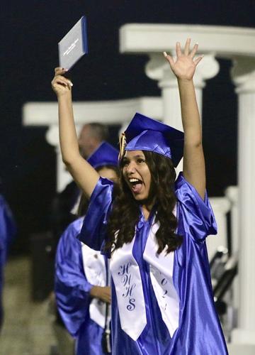 Hanford West graduates with Lemoore Naval Air Station flyover in a ...