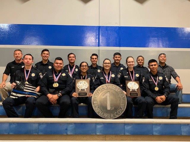 Hanford Police Explorers win second competition of the year | Local ...