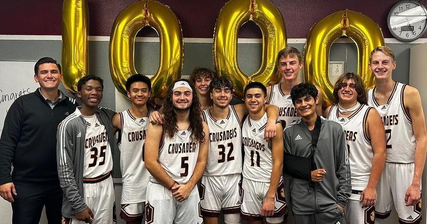 Kings Christian basketball player Ronnie Roche scores 1,000th point ...
