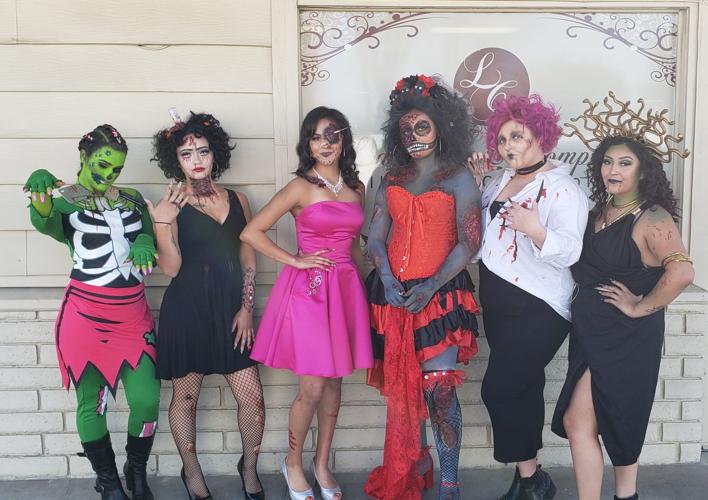 Cosmetology students get creepy for Halloween | Lifestyles ...