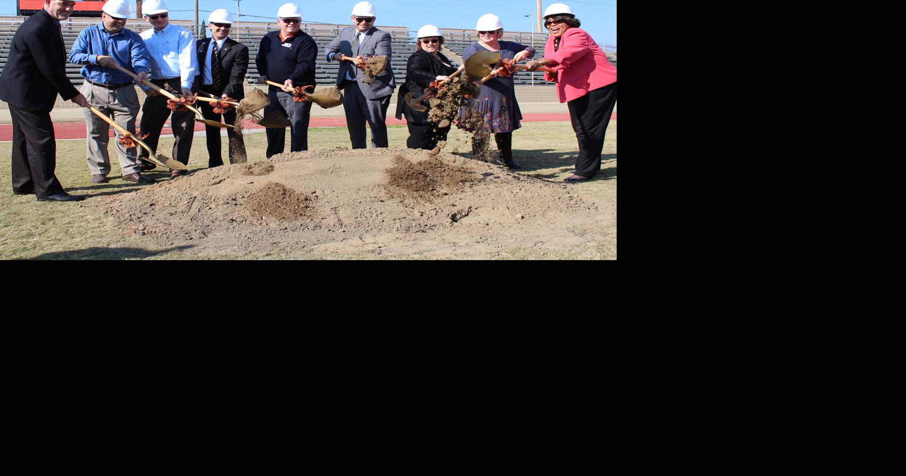 Staley Stadium groundbreaking kicks off rebuild | Hanford Sentinel ...