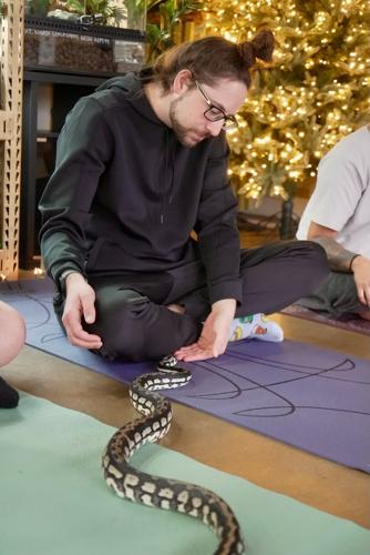 Snake yoga is officially a thing in Portland and it’s selling out fast ...