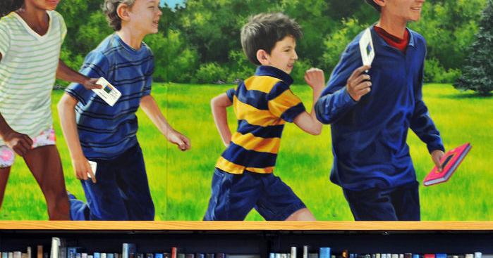 Corcoran unveils latest library, mural targeted at younger children ...