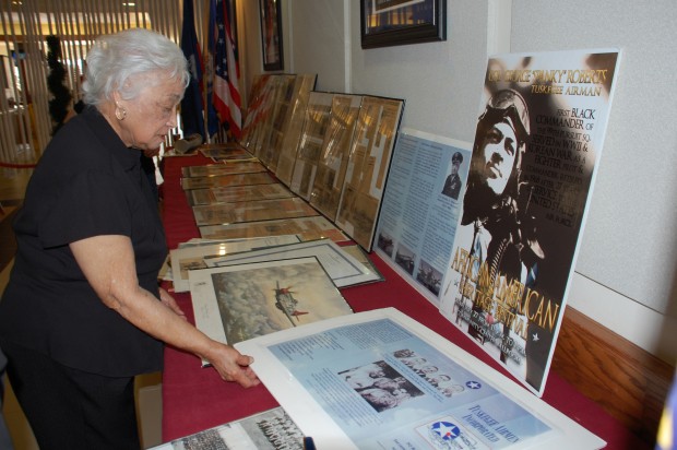 Tuskegee airman, widow visit NASL for Black History Month | Local News ...