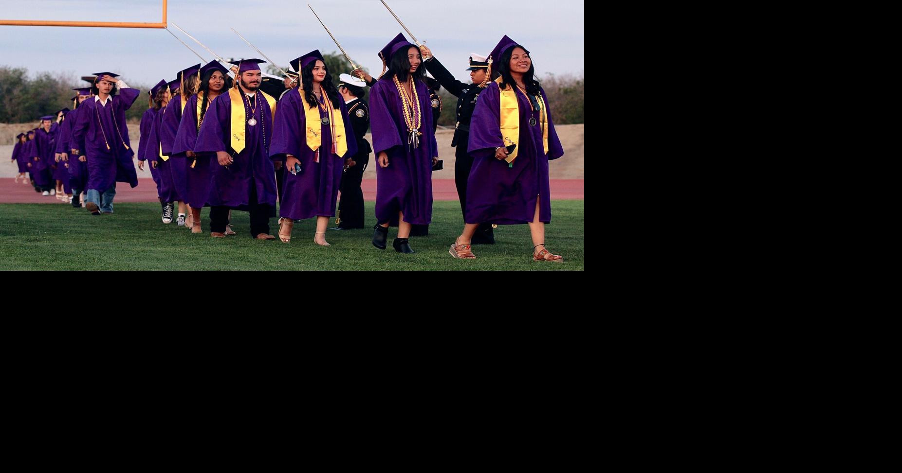 Lemoore High School graduates celebrate with pomp, circumstance and ...