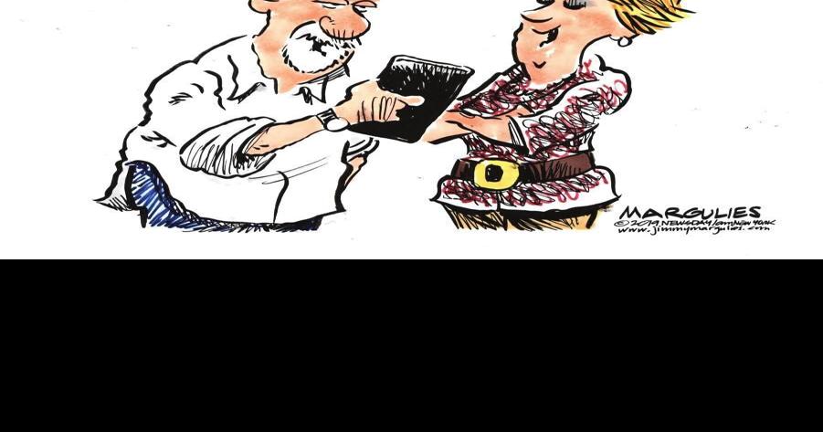 Editorial Cartoon: Double take | | hanfordsentinel.com