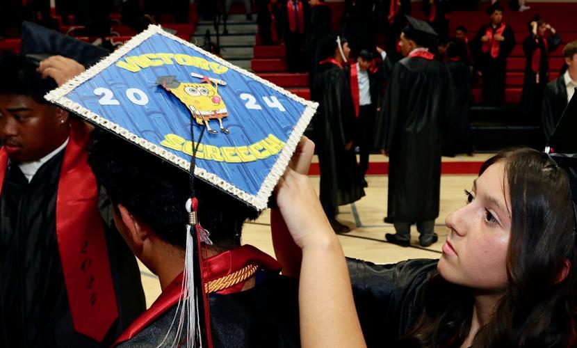 Bullpups celebrate graduation on hot night | Local News ...