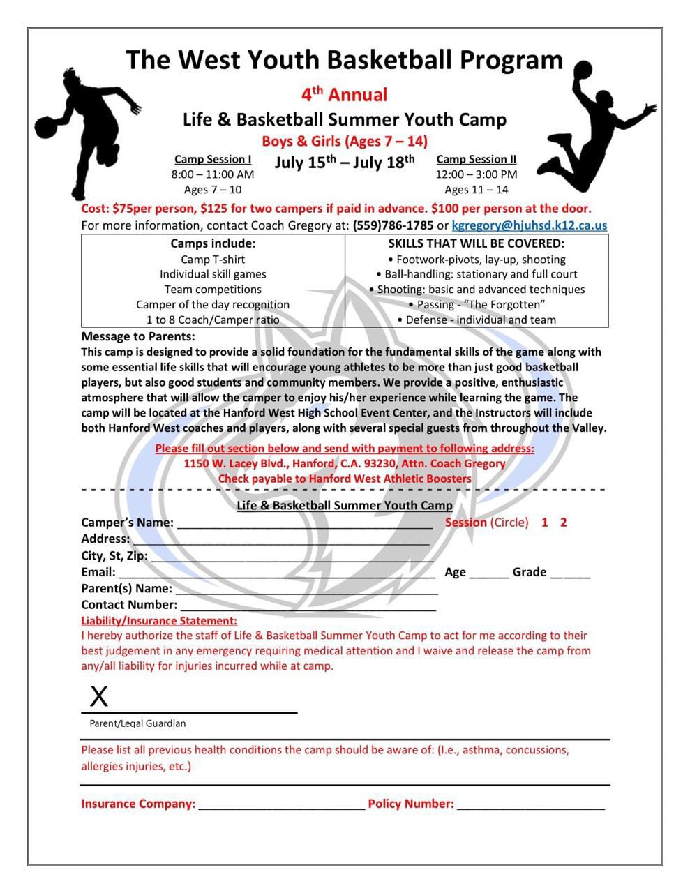 Basketball camp focuses on more than just the game | Local ...