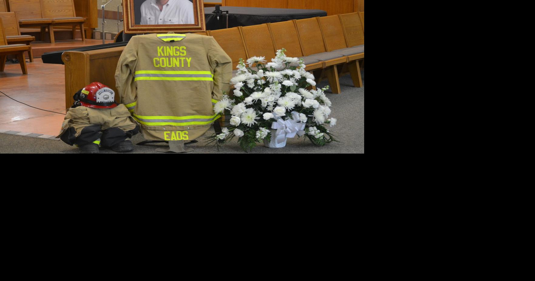 Kings County Fire Captain Mark Eads honored with Celebration of Life ...