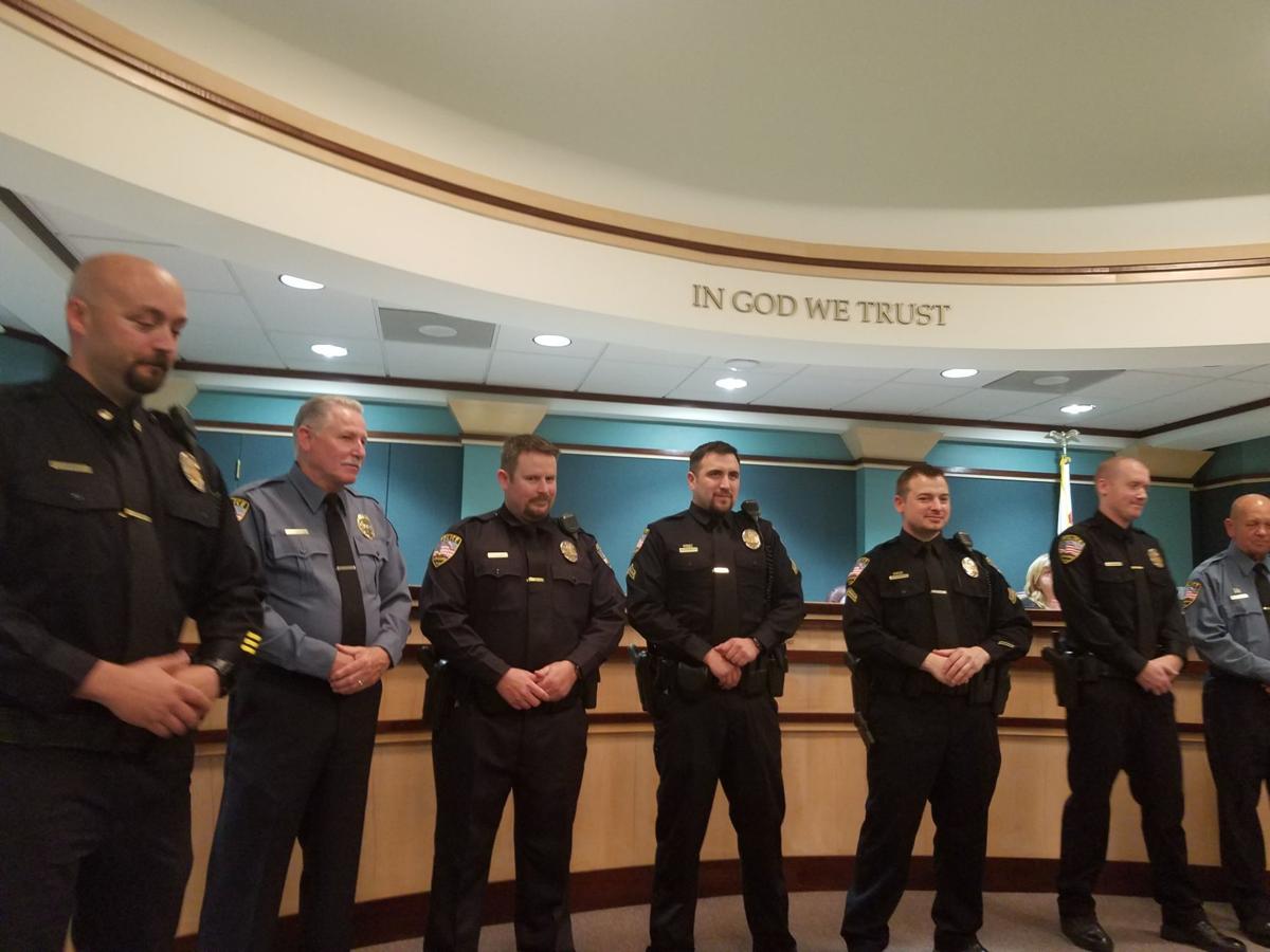 Police recognize own for service | Lemoore | hanfordsentinel.com