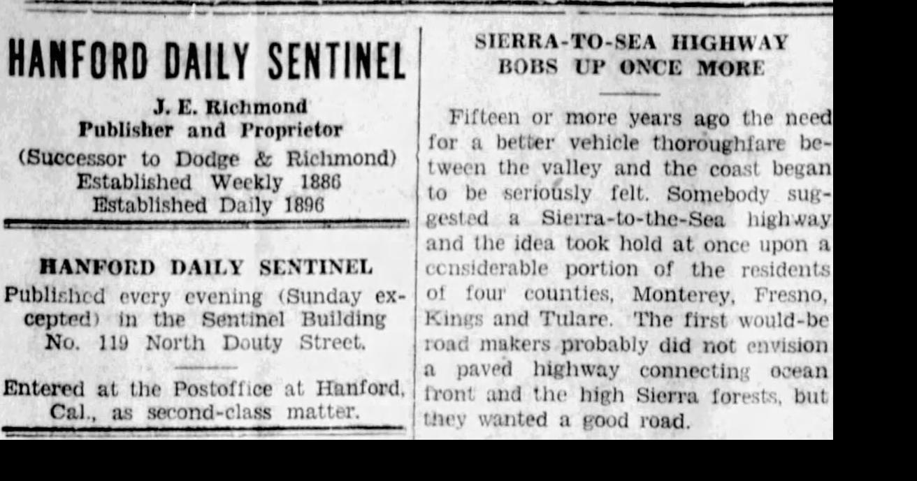 Looking Back: Lemoore lights up, Sierra-to-the-Sea Highway upgrades ...