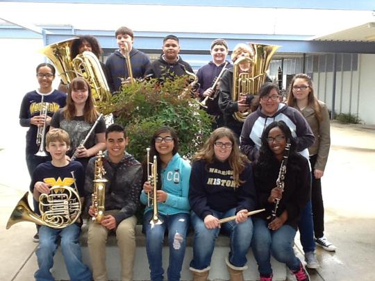 Woodrow Wilson Junior High School honor band 2015 | | hanfordsentinel.com