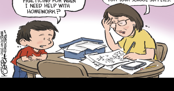 Editorial Cartoon: Cha-ching | | hanfordsentinel.com