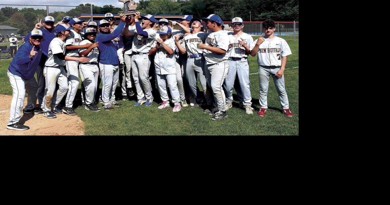 New Buffalo rallies twice to wear district baseball crown | Sports ...