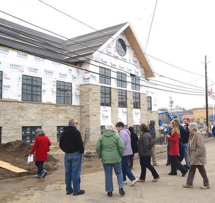 Progress of New Buffalo Library project focus of walk-through tour ...