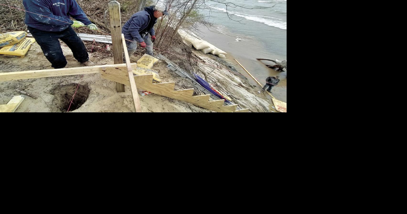 Plans to restore Pier Street Beach stairs move ahead | News ...