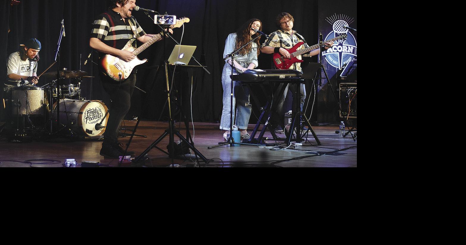 The Empty Pockets perform ‘Abbey Road live on the Acorn Theater stage ...