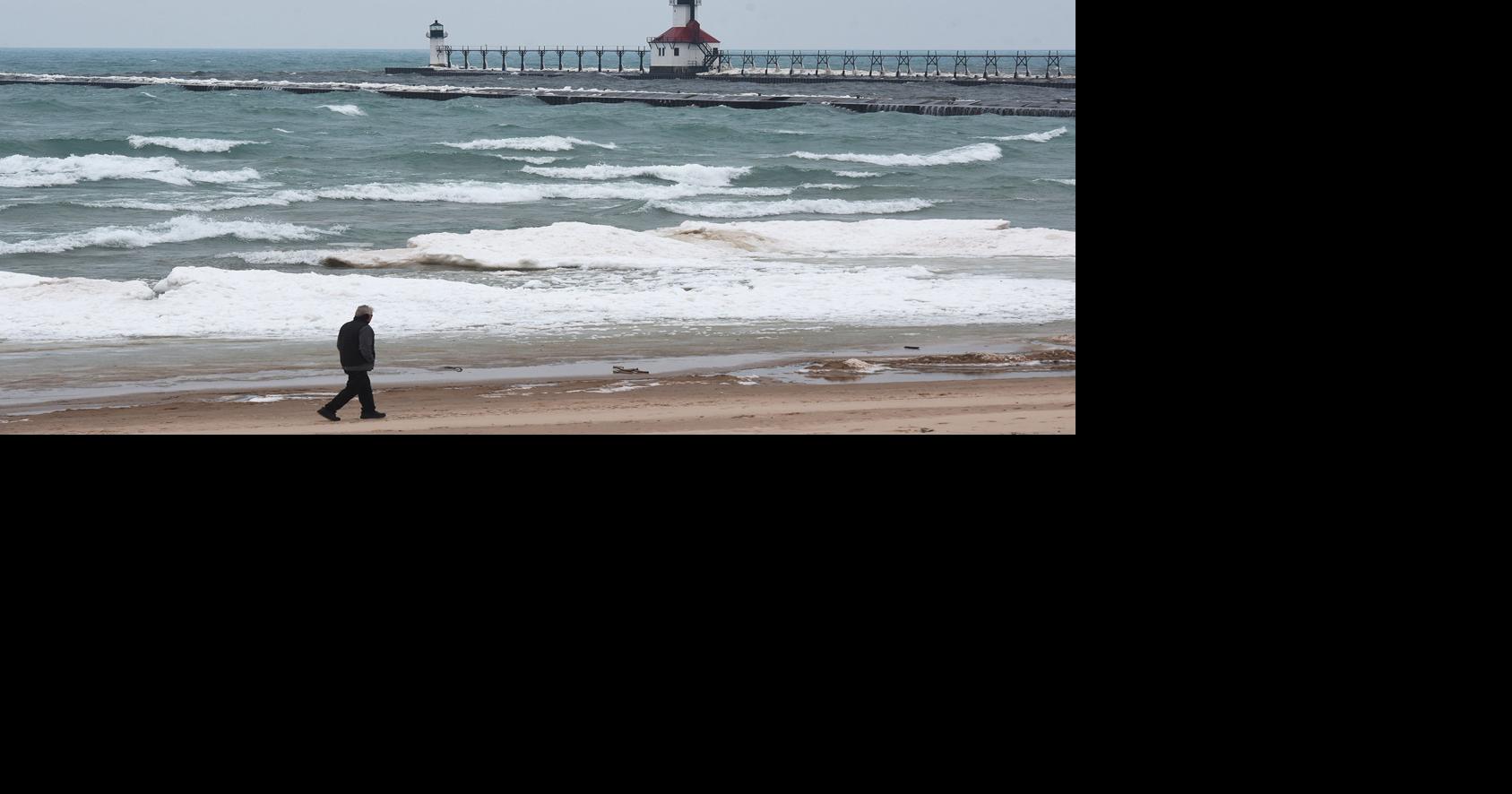 Lake Michigan levels down nearly three feet from 2020 | News ...