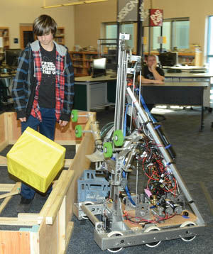 Bionic Bison robot readied for Power Up competition | Features ...